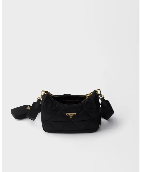 Prada Quilted Re-nylon Shoulder Bag