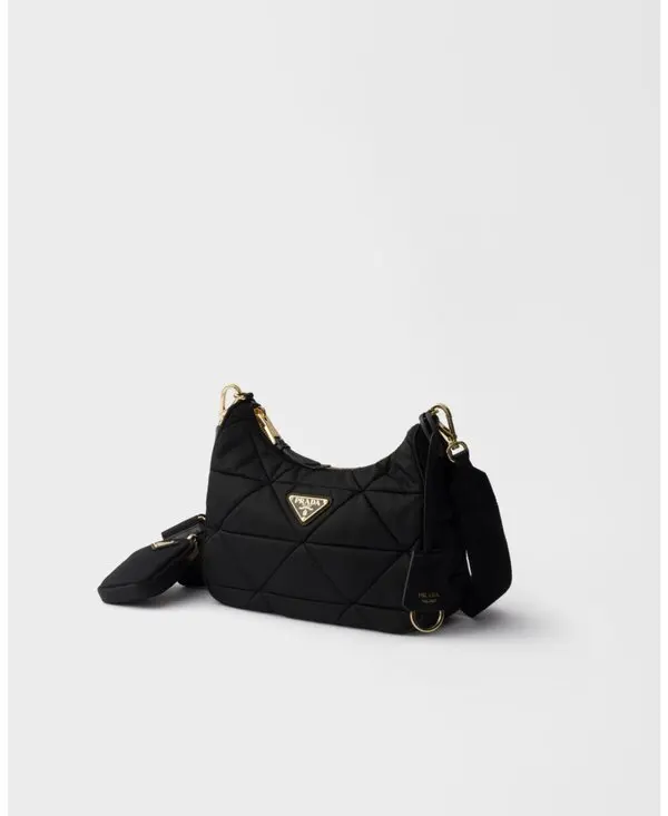 Prada Quilted Re-nylon Shoulder Bag
