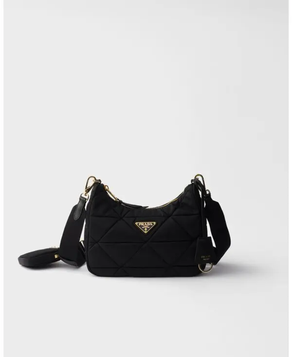 Prada Quilted Re-nylon Shoulder Bag