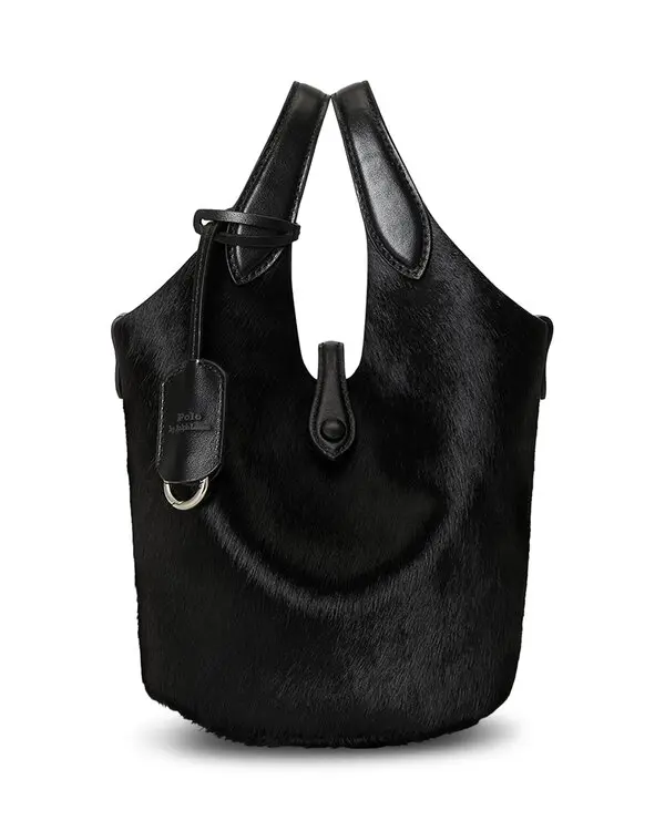 Polo Ralph Lauren Polo Play Calf Hair Tote Bag