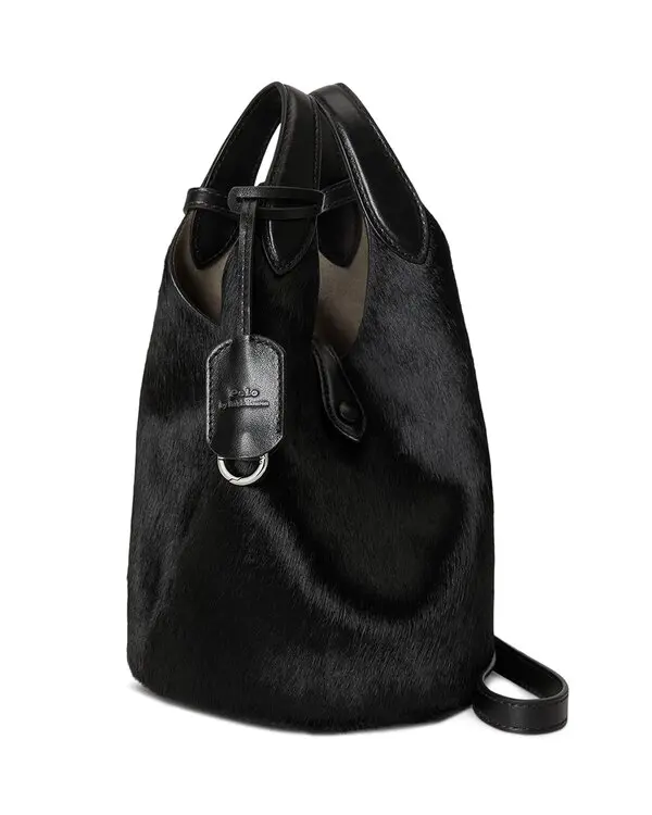 Polo Ralph Lauren Polo Play Calf Hair Tote Bag