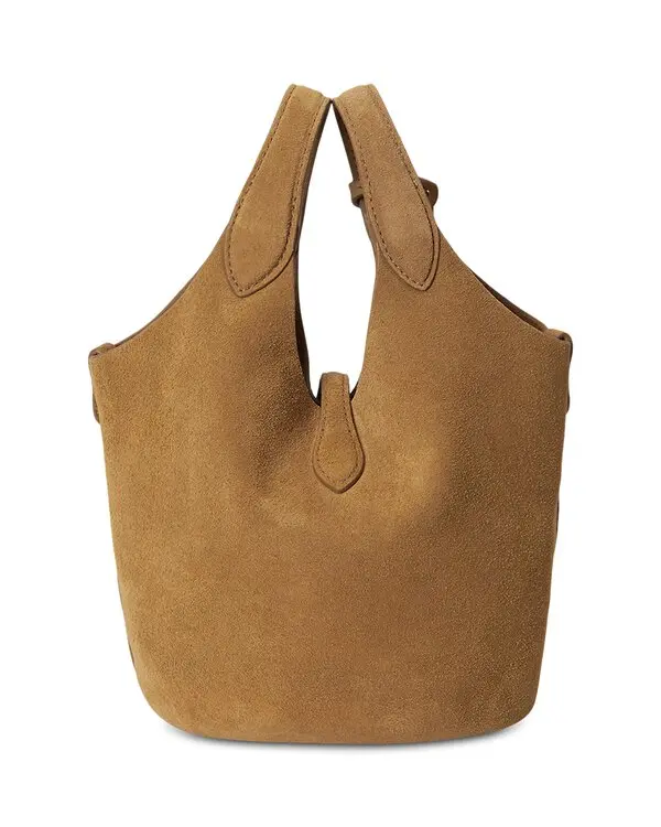 Polo Ralph Lauren Polo Play Small Suede Tote Bag