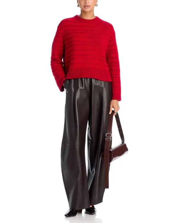 Proenza Schouler White Label Pandora Striped Long Sleeve Sweater
