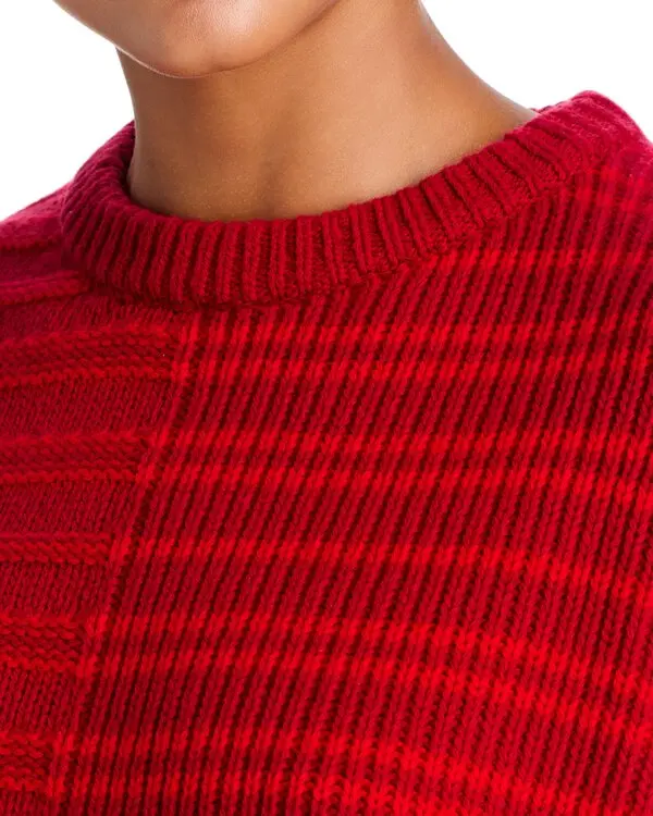 Proenza Schouler White Label Pandora Striped Long Sleeve Sweater
