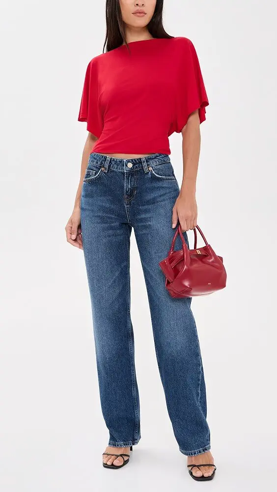 REFORMATION Charlee Straight Jeans