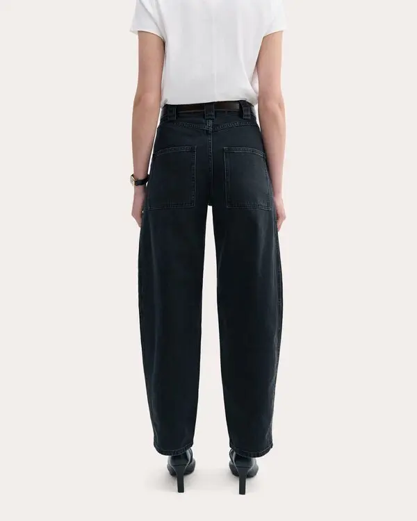 Co Patch Pocket Barrel Jeans