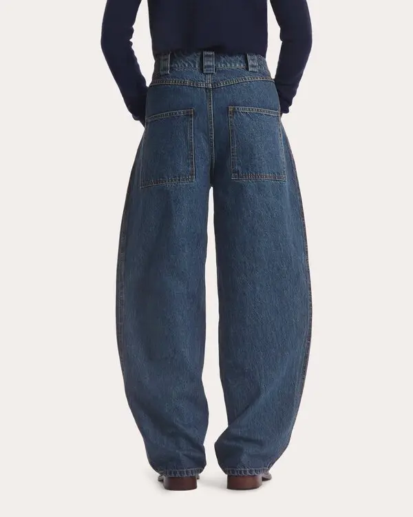 Co Patch Pocket Barrel Jeans