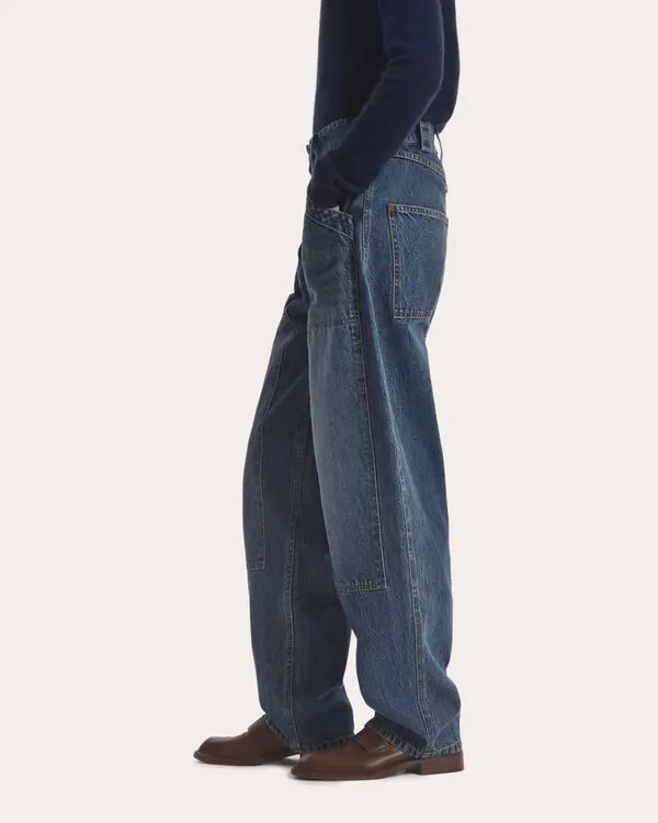 Co Patch Pocket Barrel Jeans