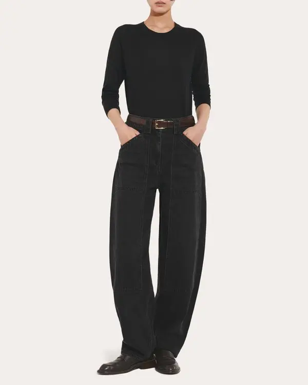 Co Fine Cashmere Long-sleeve Top