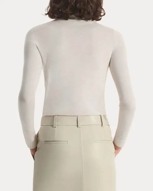 Co Fine Cashmere Slim Turtleneck
