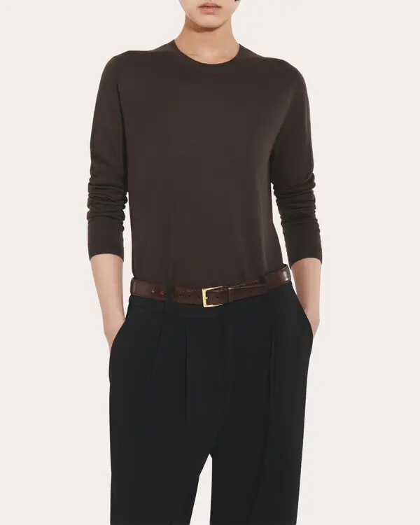 Co Fine Cashmere Long-sleeve Top