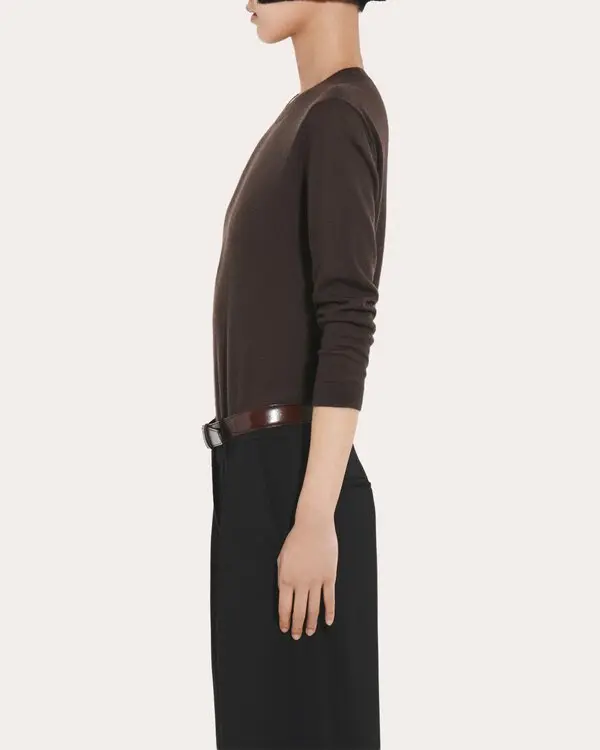 Co Fine Cashmere Long-sleeve Top