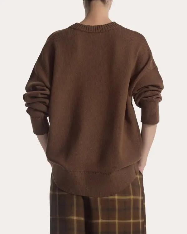 Co Crewneck Boyfriend Sweater
