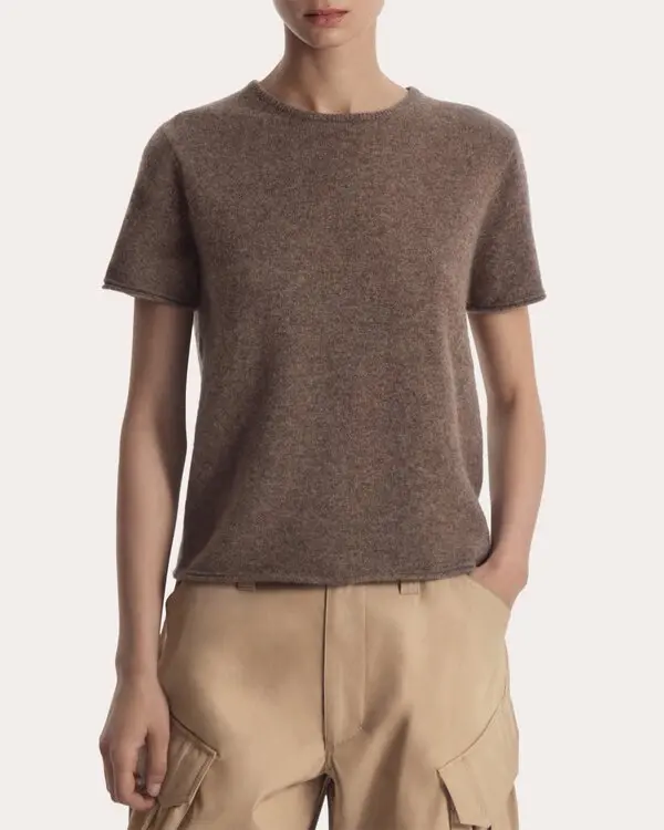 Co Cashmere Silk Knit T-shirt