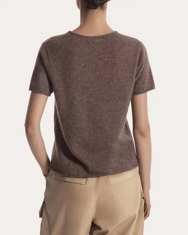 Co Cashmere Silk Knit T-shirt
