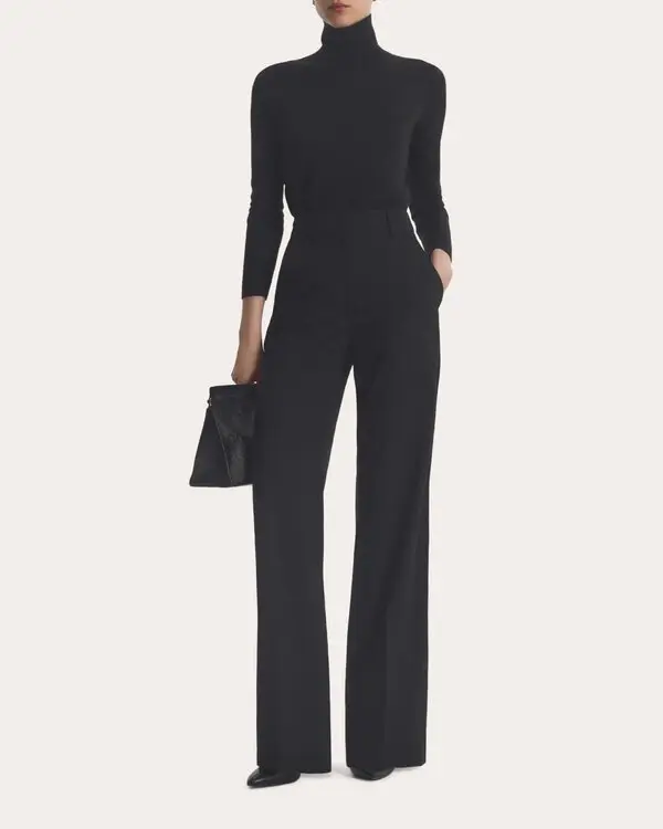 Co Fine Cashmere Slim Turtleneck
