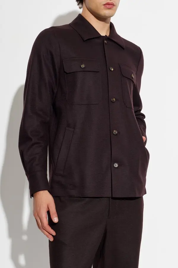 Eleventy Shirt With Pockets