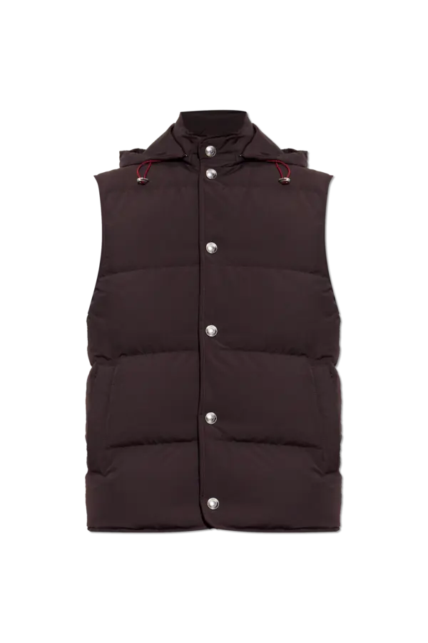 Eleventy Cashmere Vest - Brown
