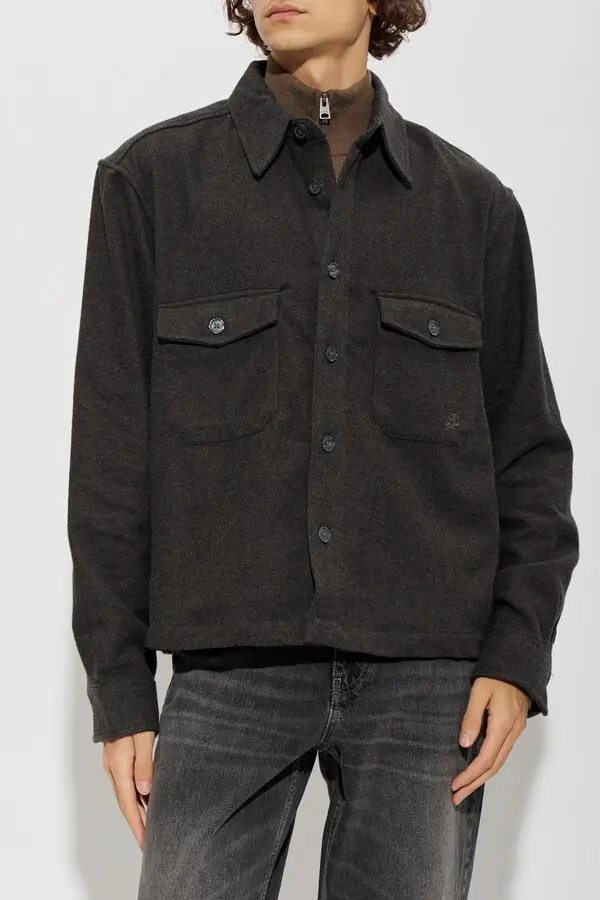 ALLSAINTS Cotton ‘haiku’ Shirt With Pockets
