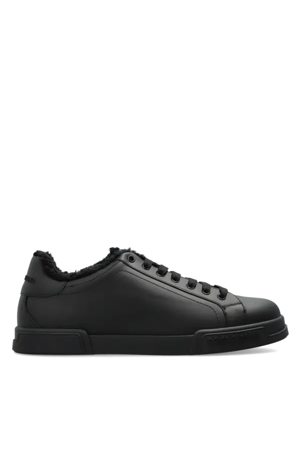Dolce & Gabbana Portofino’ Sports Shoes - Black