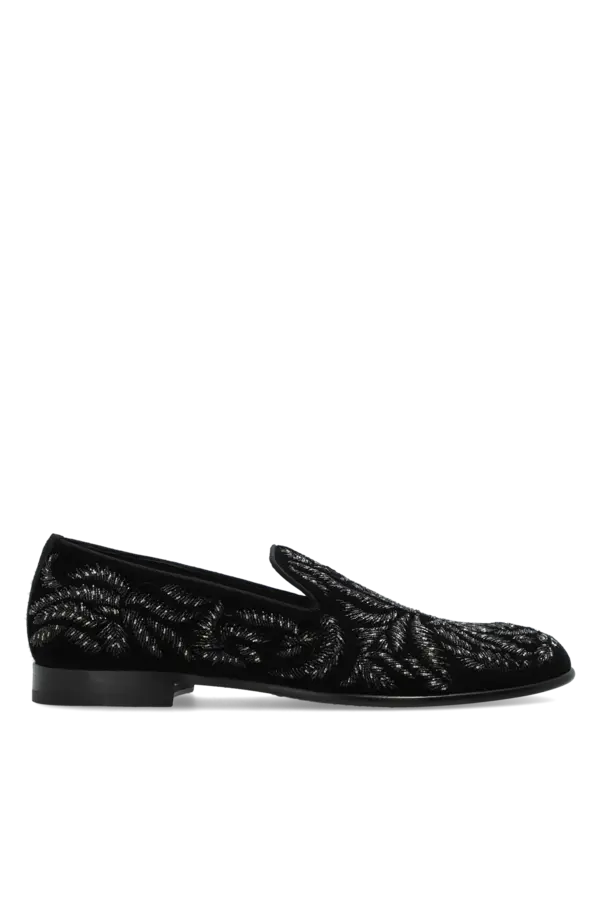 Dolce & Gabbana Shoes With Shimmering Embellishments, Type ‘loafers