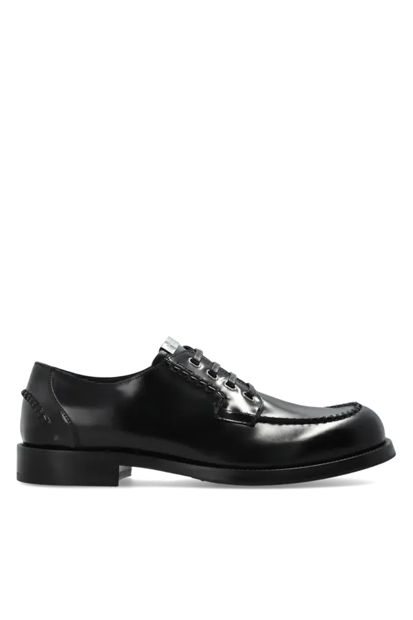 Dolce & Gabbana Leather Shoes With Logo