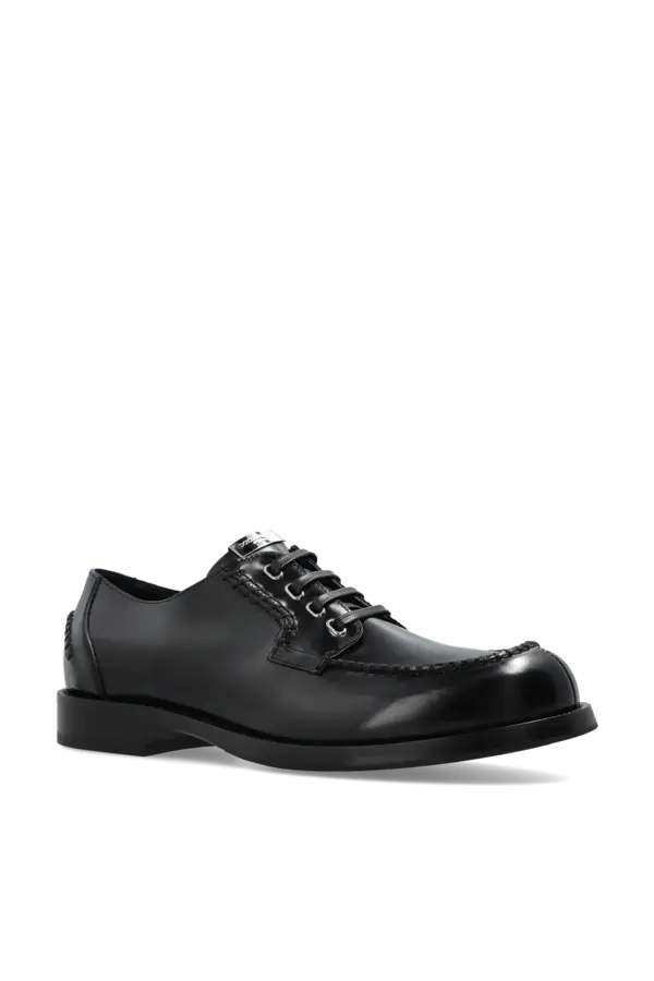Dolce & Gabbana Leather Shoes With Logo