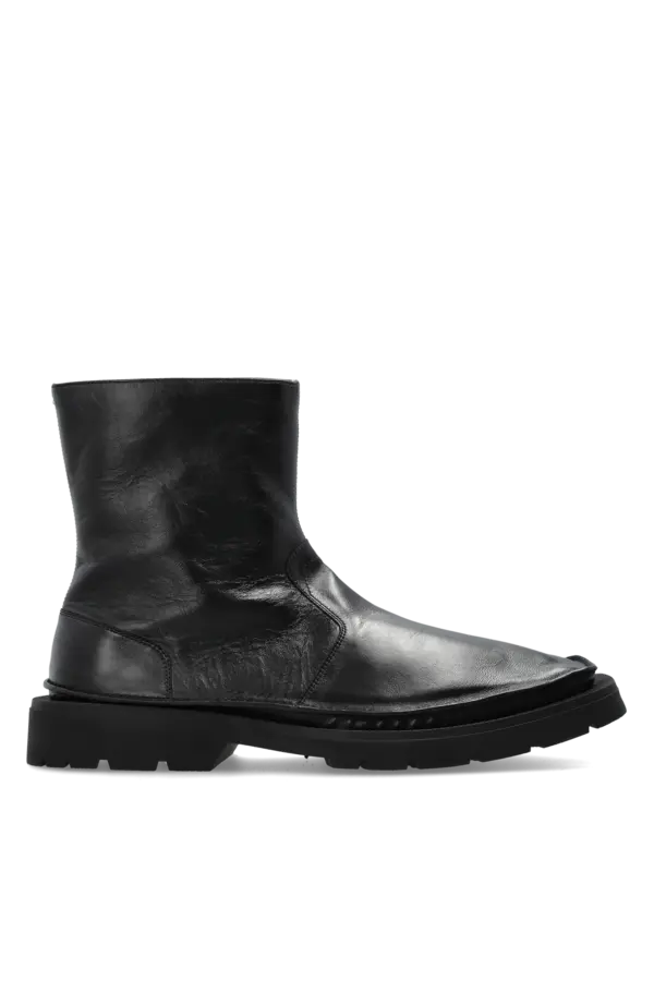 MAISON MARGIELA Leather Ankle Boots