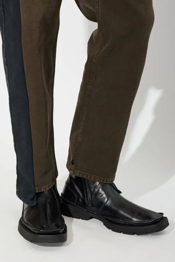 MAISON MARGIELA Leather Ankle Boots