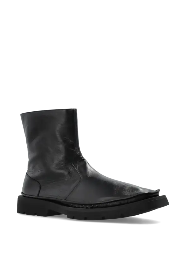 MAISON MARGIELA Leather Ankle Boots