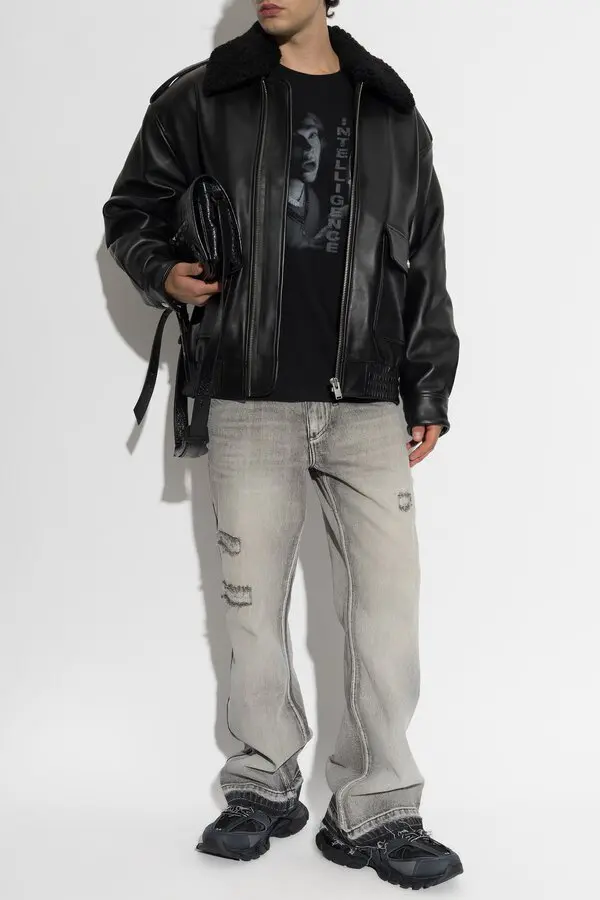 MISBHV Leather Jacket