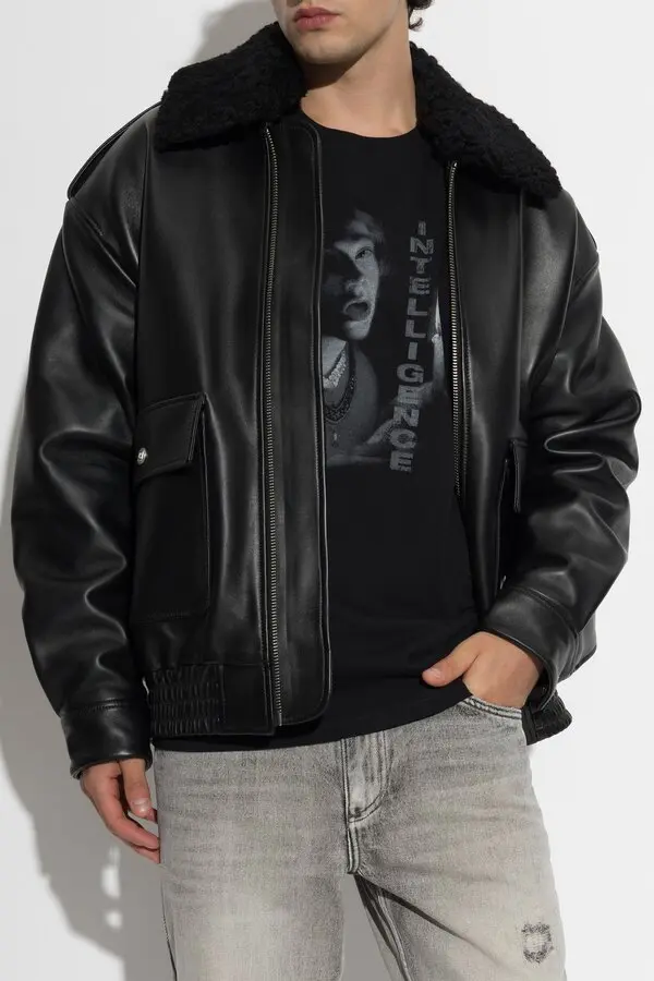 MISBHV Leather Jacket