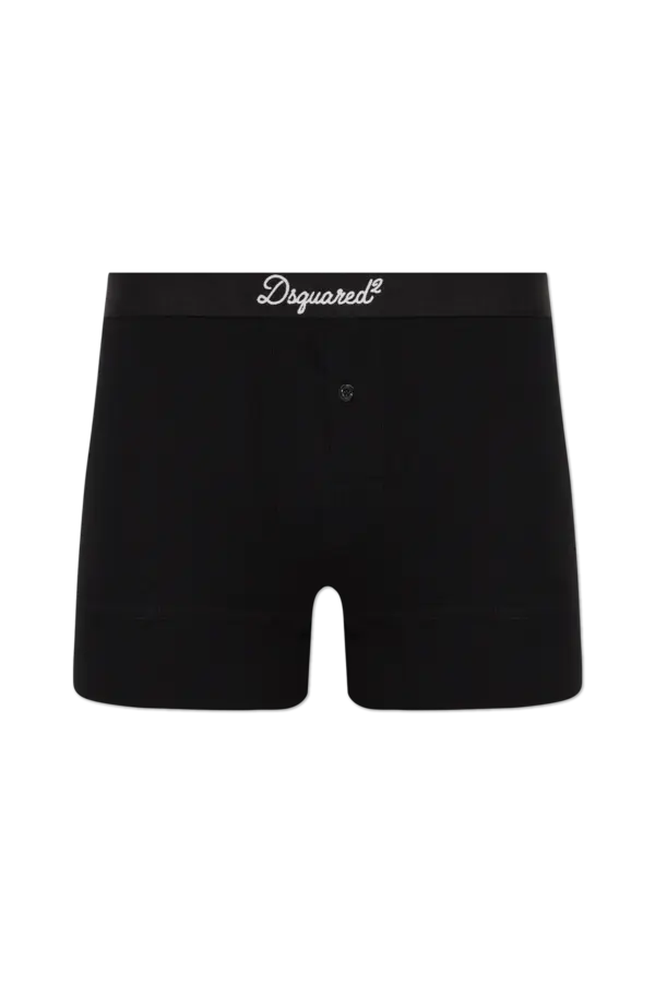 Dsquared2 Boxers With Logo - Black