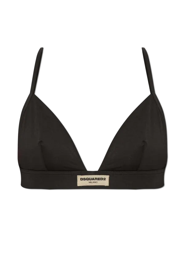 Dsquared2 Logo Bra - Grey