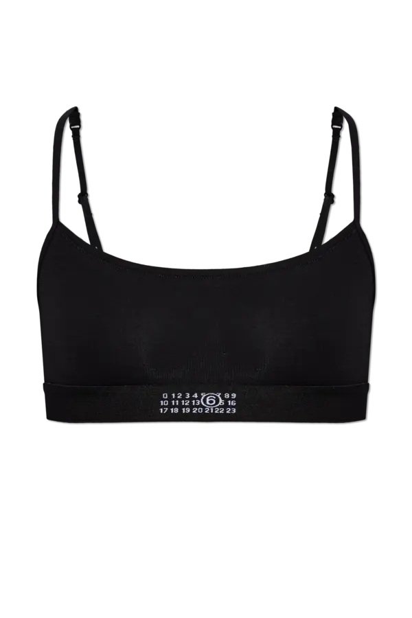 MAISON MARGIELA Logo Bra