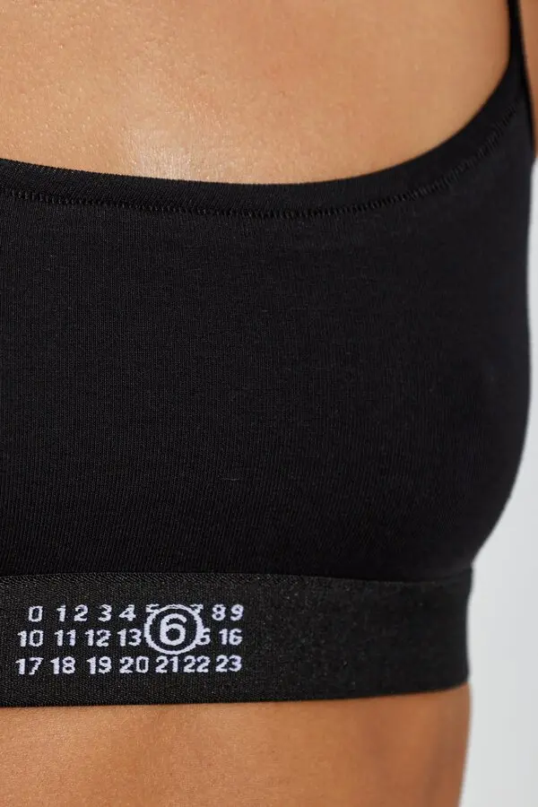 MAISON MARGIELA Logo Bra
