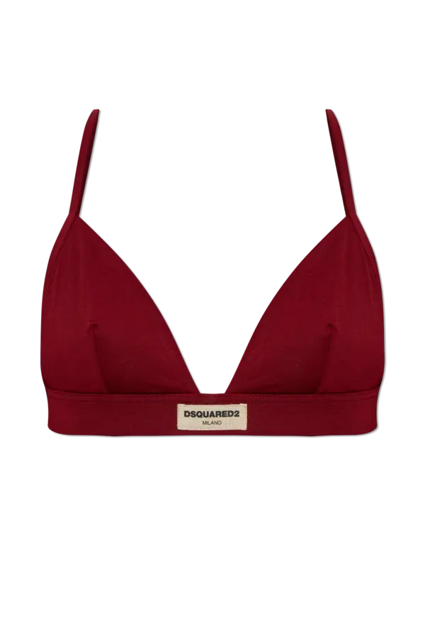 Dsquared2 Logo Bra - Red