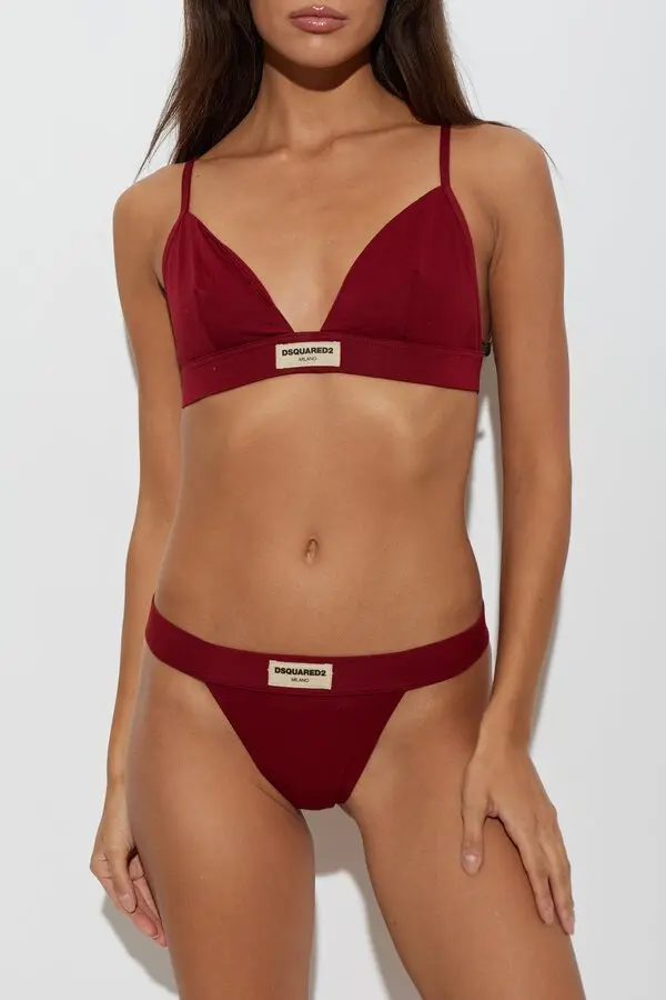 Dsquared2 Logo Bra