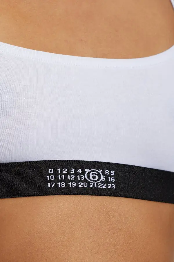 MAISON MARGIELA Bra With Logo