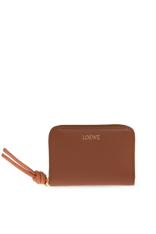 Loewe Leather Wallet - Brown