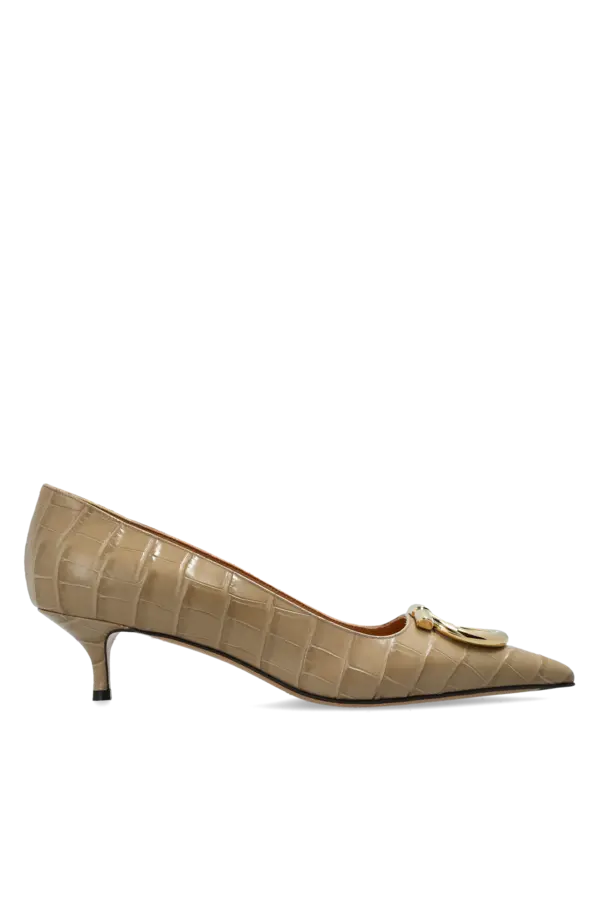 FERRAGAMO Heeled Shoes "lara - Beige