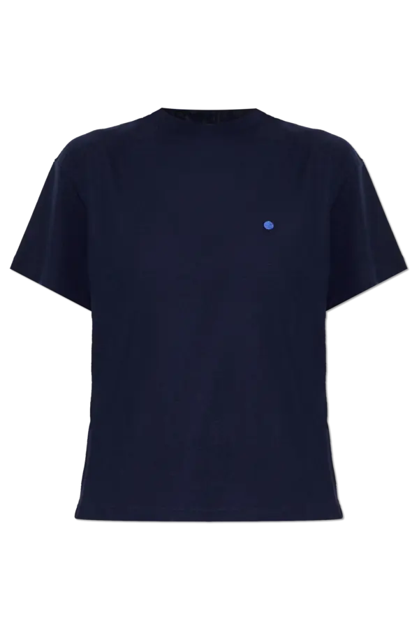 JIL SANDER Cotton Oversized T-shirt - Navy Blue