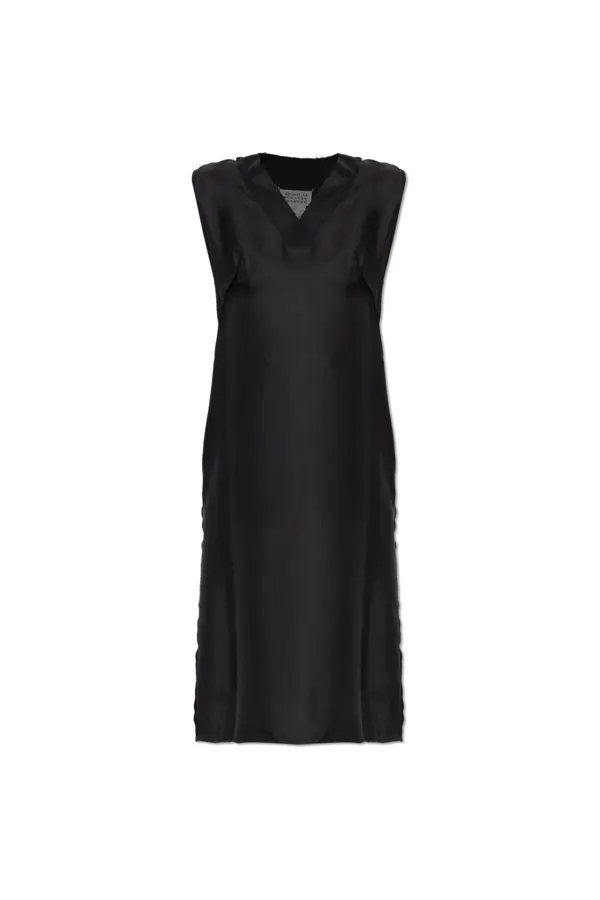 MAISON MARGIELA Sleeveless Silk Dress