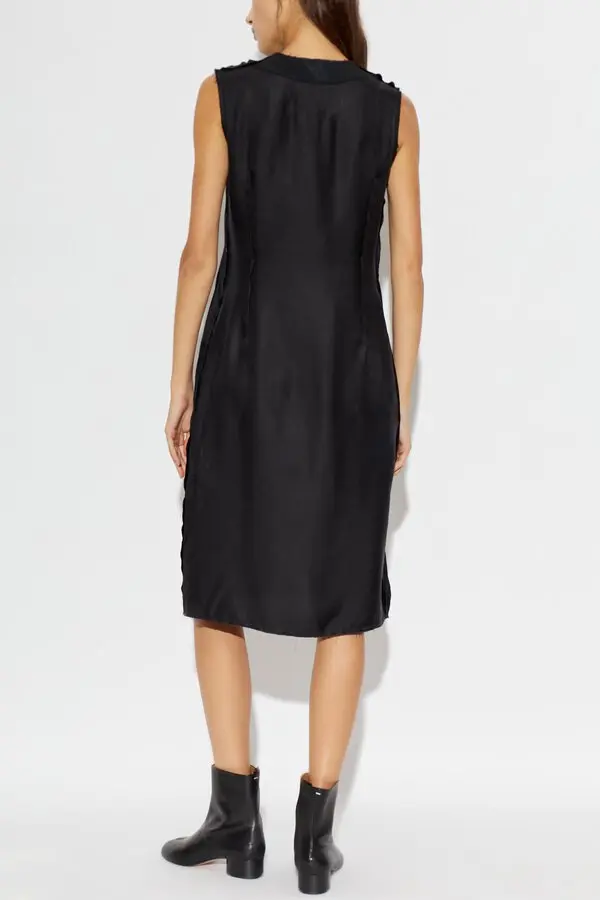 MAISON MARGIELA Sleeveless Silk Dress