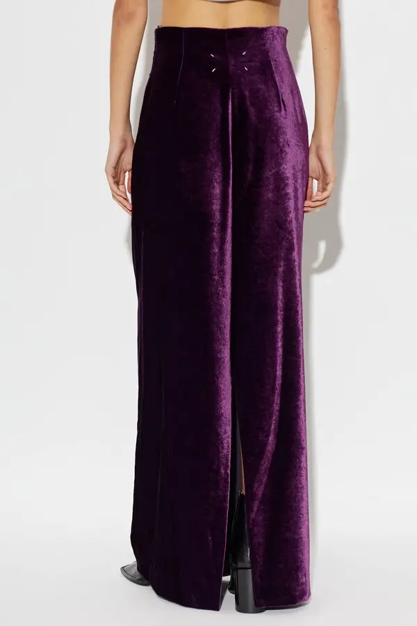 MAISON MARGIELA Velvet Skirt