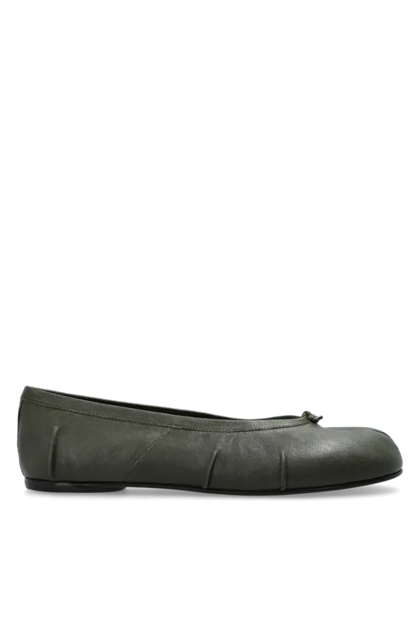 MAISON MARGIELA Ballet Flats With ‘tabi’ Cutout - Green