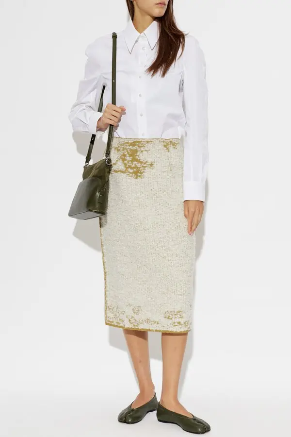 MAISON MARGIELA Ballet Flats With ‘tabi’ Cutout