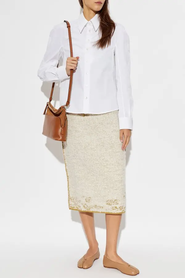 MAISON MARGIELA Skirt With Decorative Weave