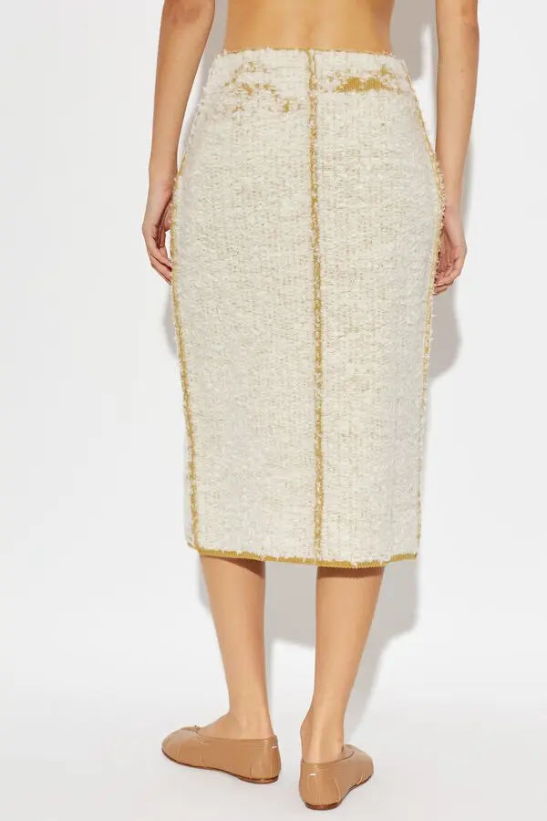 MAISON MARGIELA Skirt With Decorative Weave