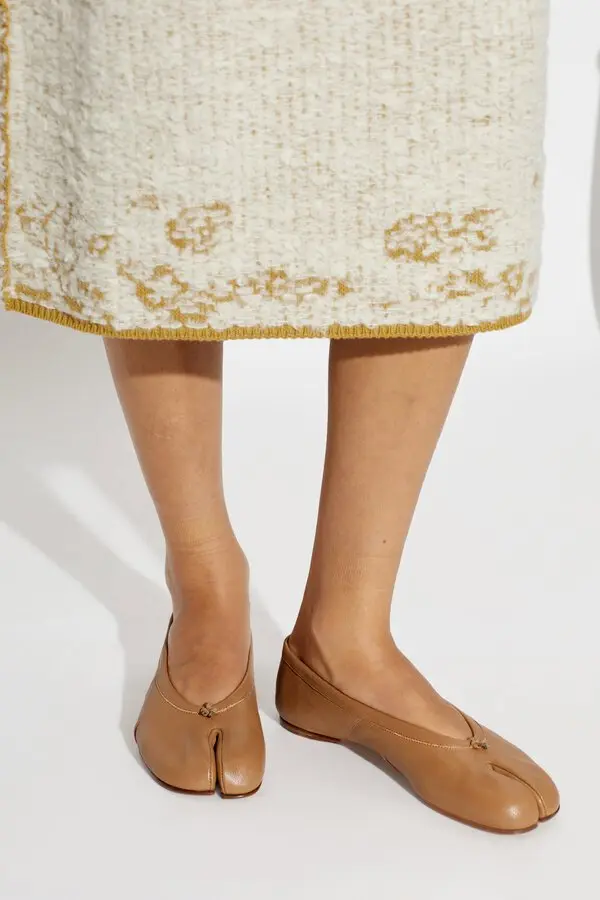 MAISON MARGIELA Ballet Flats With 'tabi' Cutout
